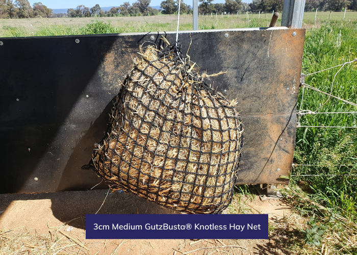 Knotless Hay Nets - Small – GutzBusta® Slow Feed Hay Nets