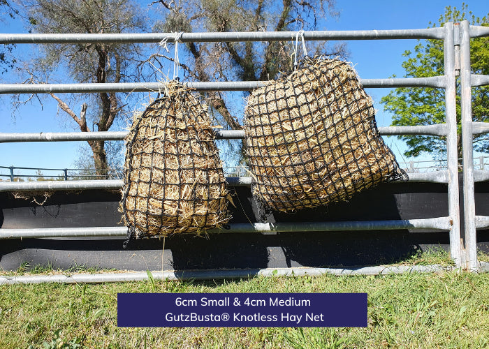 Knotless Hay Nets - Small – GutzBusta® Slow Feed Hay Nets