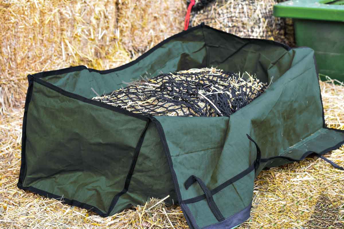 Hay Bale Bag – GutzBusta® Slow Feed Hay Nets