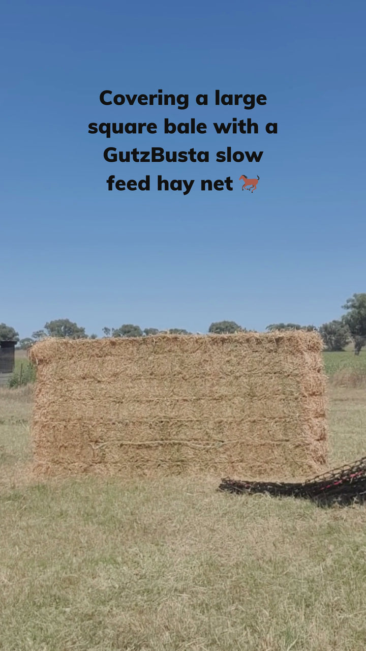 Knotless - Large Square Bale - 8x3x3, 8x4x3 & 8x4x4 – GutzBusta® Slow ...